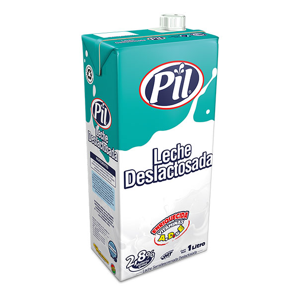 LECHE EN CAJA DESLACTOSADA 1 L - Pil Andina