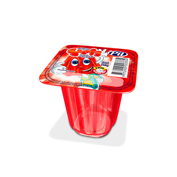 POSTRE GELIFICADO YELI SABOR CEREZA VASO 110 G - Pil Andina