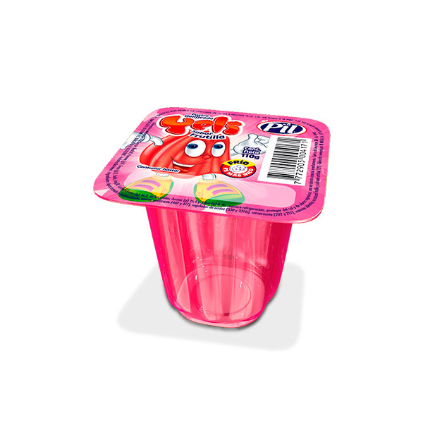 POSTRE GELIFICADO YELI SABOR FRUTILLA VASO 110 G - Pil Andina