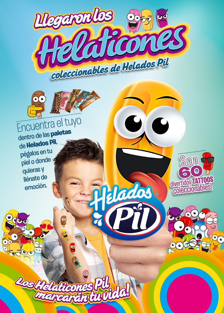 Llegaron los Helaticones - Pil Andina