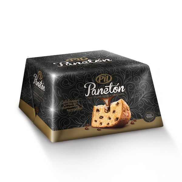 Panetón con chispas de chocolate - Pil Andina