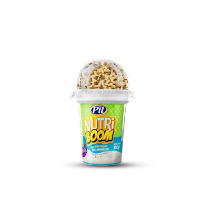 YOGURT SEMIDESCREMADO “NUTRIBOOM” CEREAL GRANOLA - Pil Andina